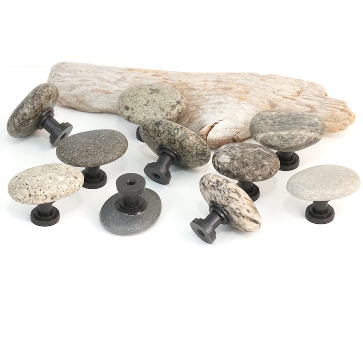 Ready to Ship Stone Cabinet Knobs – Aimee's Rock Works